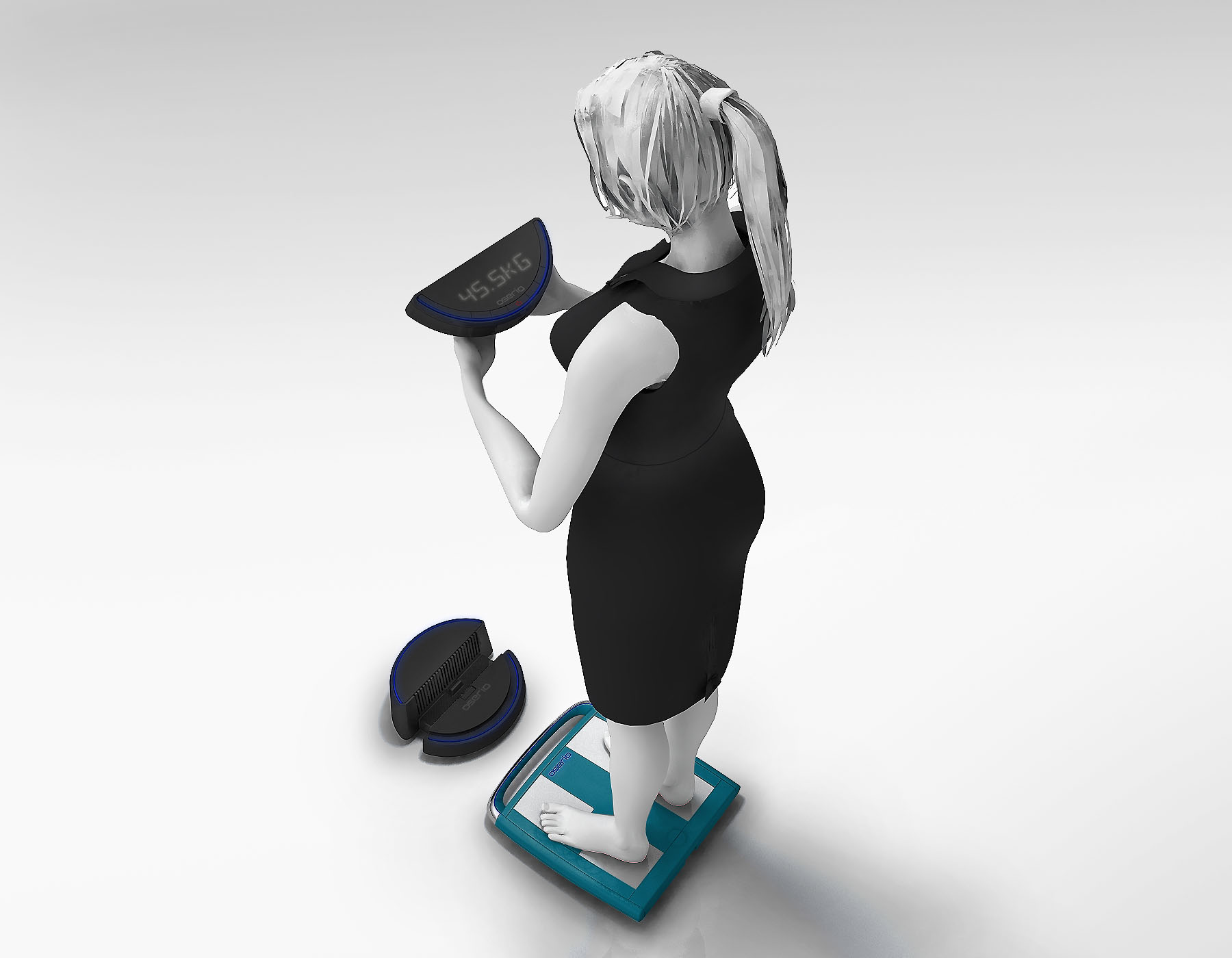 Oserio Health Management Weighing Machine-Charder – SCANDINAVIAN ...